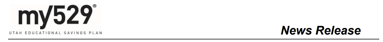 Utah Commissioner of Higher Ed names new my529 executive director - my529